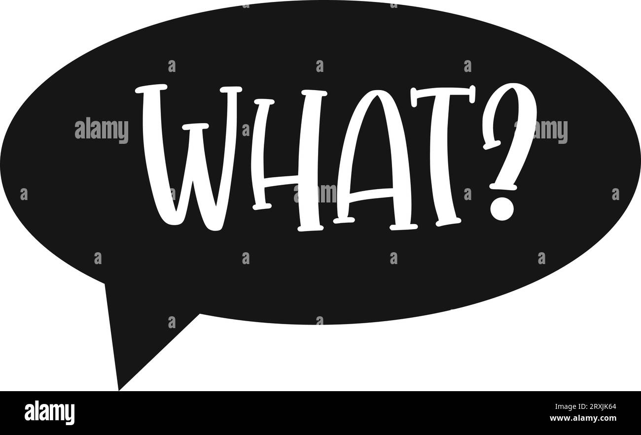 What question speech bubble. FAQ icon isolated on white background ...