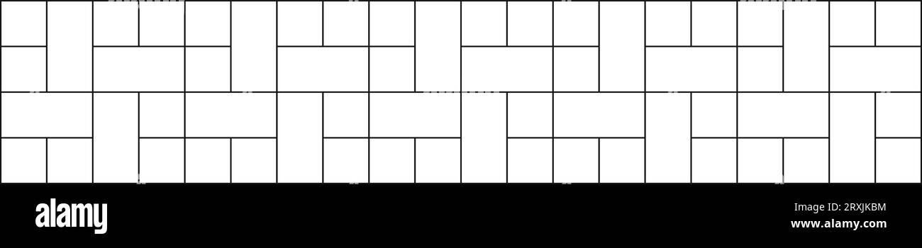 Pinwheel tile pattern. Pavement mosaic texture. Stone or ceramic brick ...