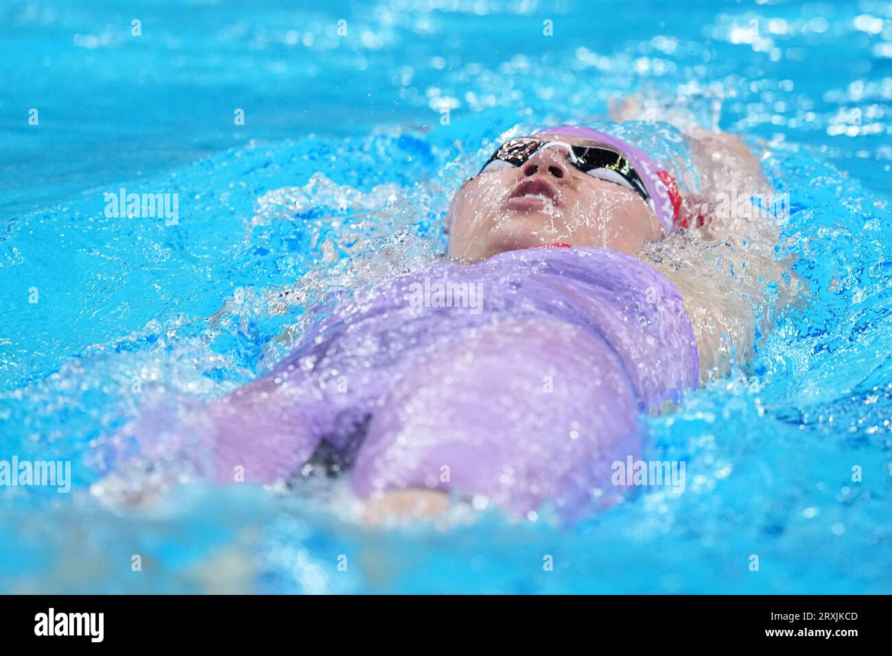 Hangzhou, China's Zhejiang Province. 26th Sep, 2023. Liu Yaxin of China ...