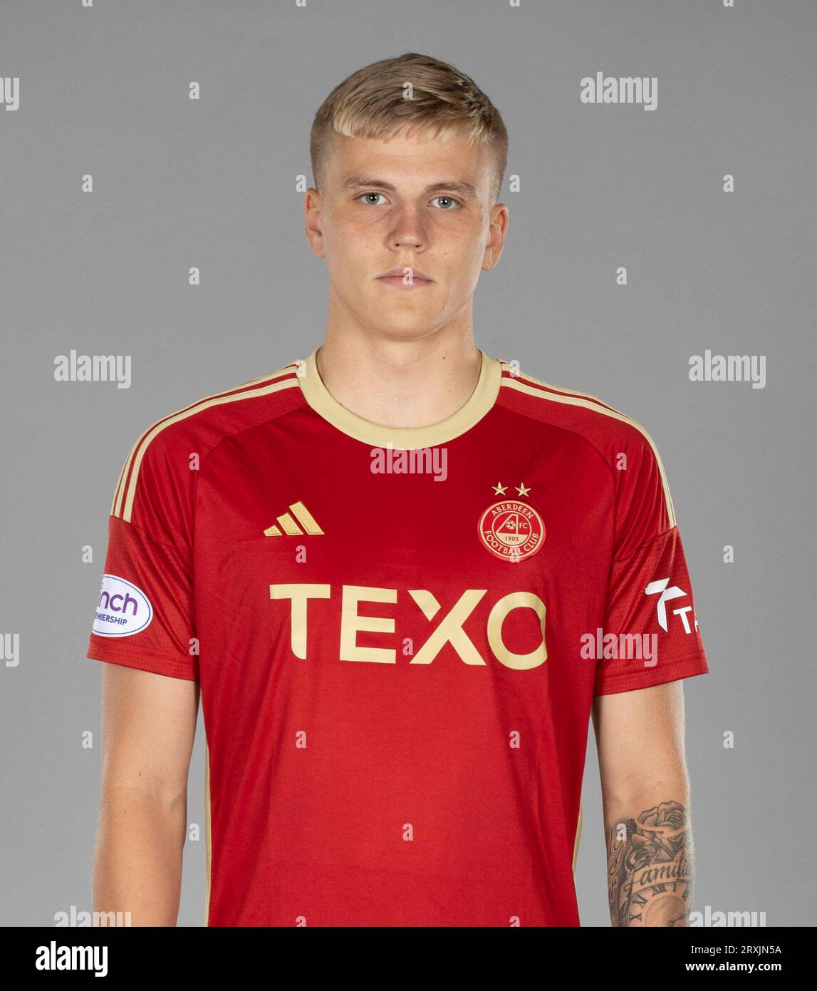 Aberdeen's Ryan Duncan Stock Photo - Alamy