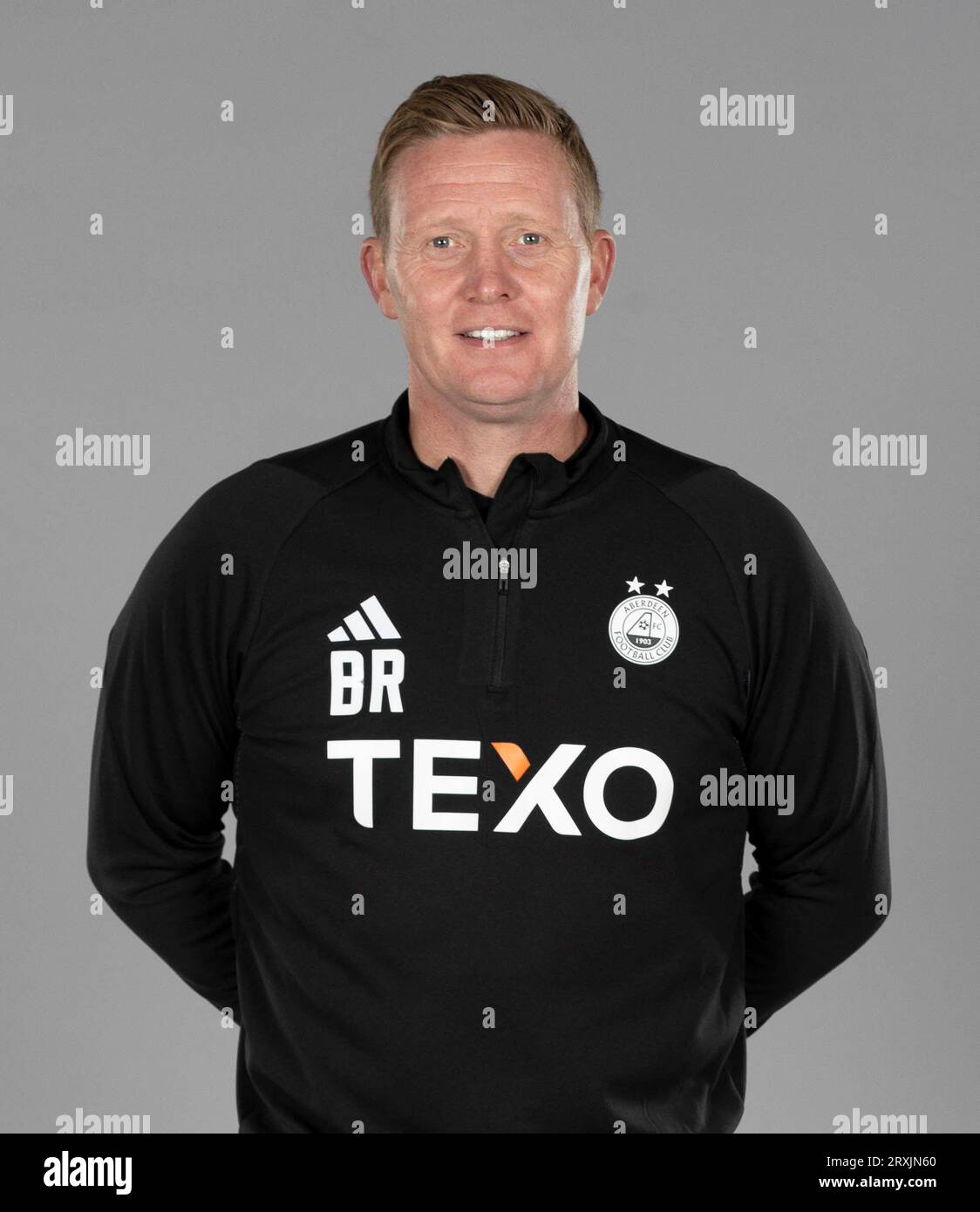 Aberdeen's Barry Robson Stock Photo - Alamy