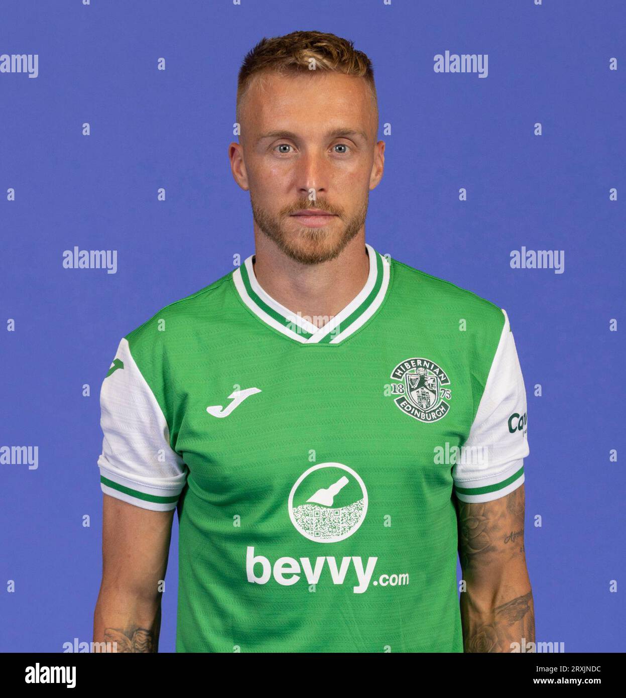 Hibernian's Jimmy Jeggo Stock Photo - Alamy