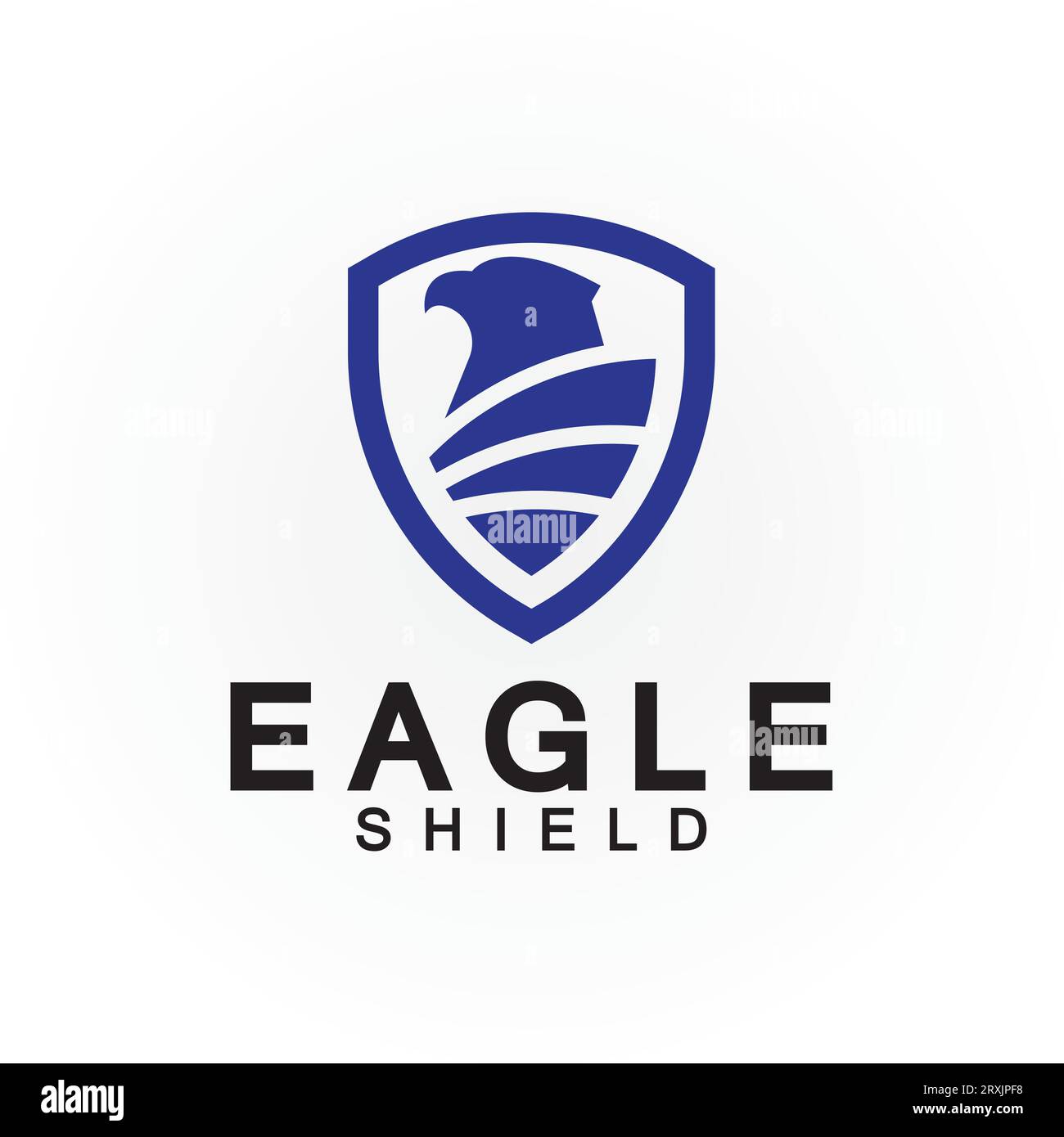 Bird Shield Logo Phoenix Bird Shield Logo Royalty Free Vector Image