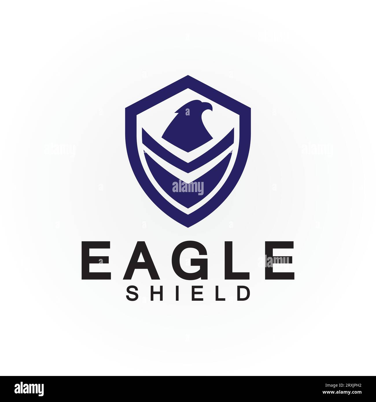 Eagle shield logo design, hawk head vector emblem logo element, bird ...