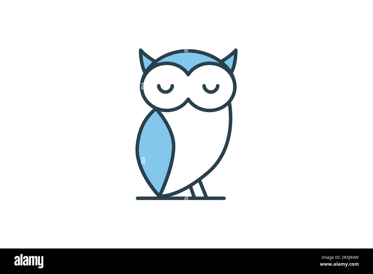 Owl icon. icon related to wisdom, intelligence and critical thinking ...