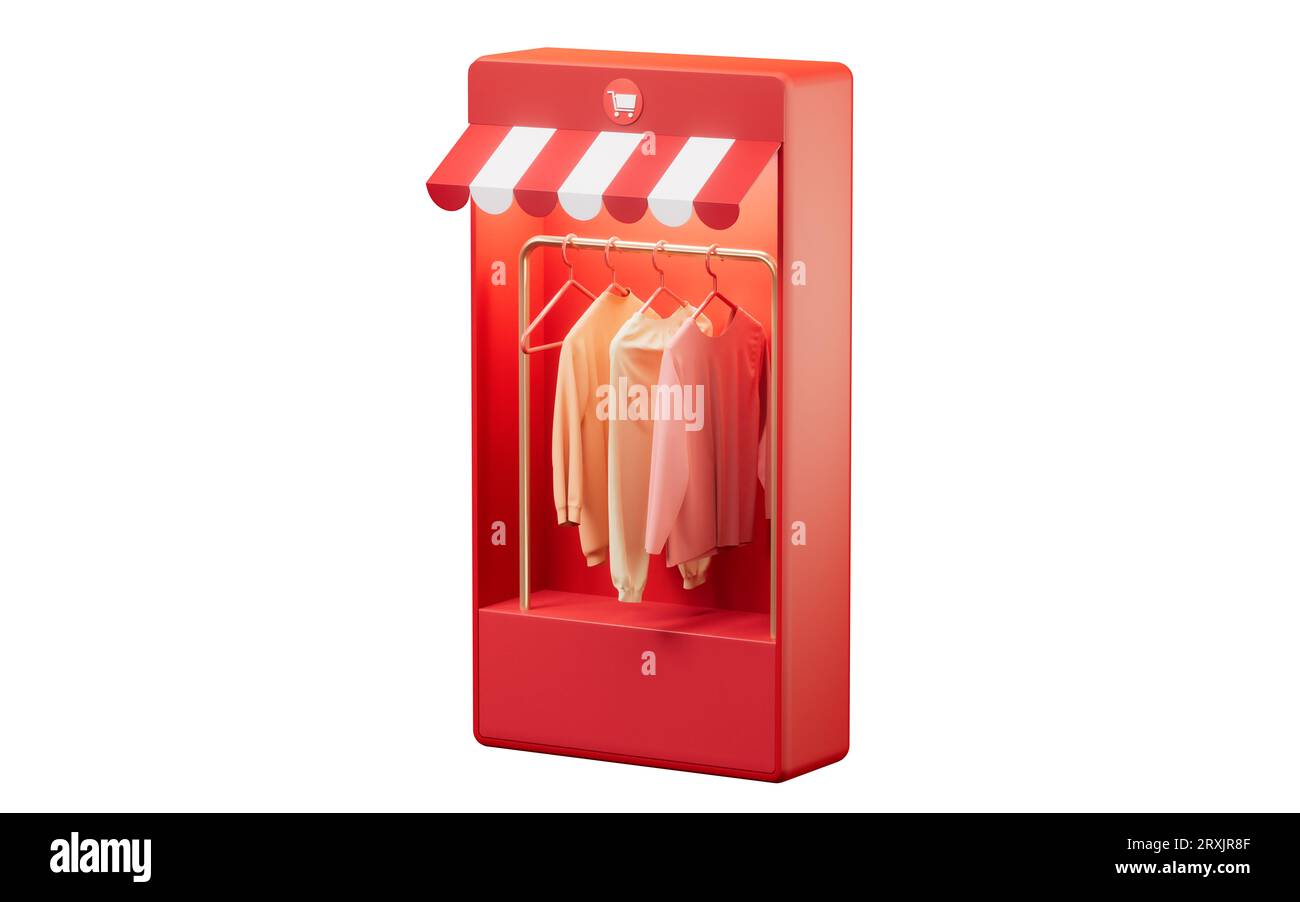 Clothing rendering hi-res stock photography and images - Alamy