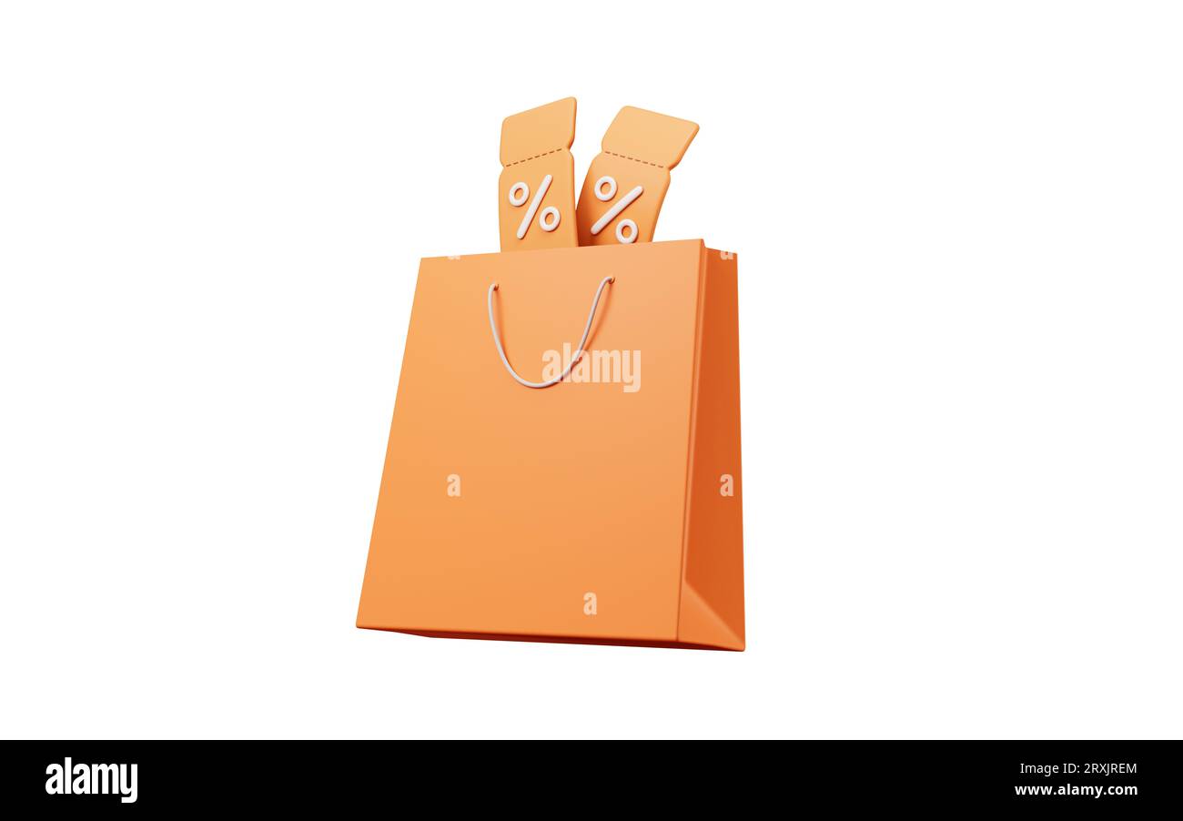 3d money bag coupon hi-res stock photography and images - Alamy