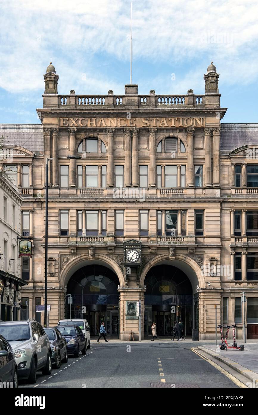 Liverpool Exchange Station former railway station now offices Stock ...