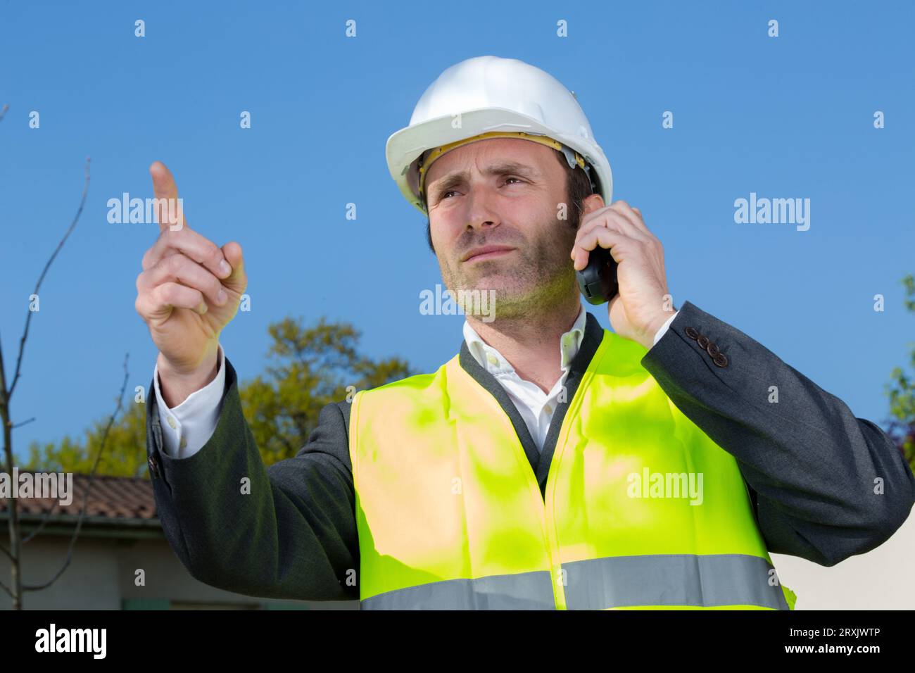 Construction site trucks diggers hi-res stock photography and images ...