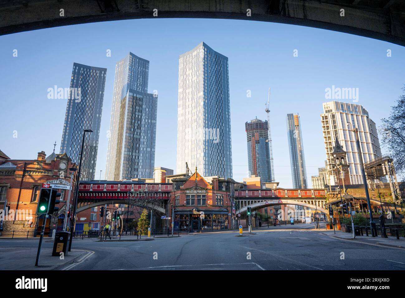 Deansgate station hi-res stock photography and images - Alamy