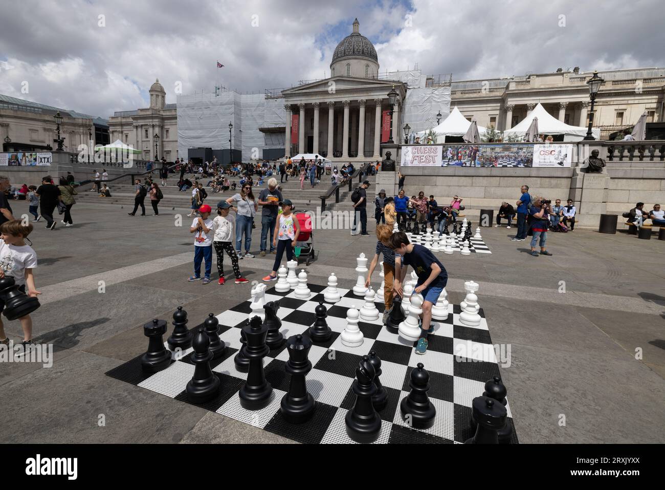 Outdoor chess table hi-res stock photography and images - Alamy