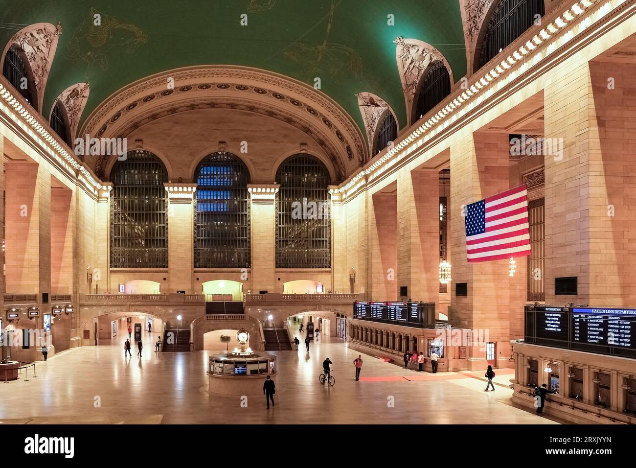 Architectural detail of the Main Concourse, the primary concourse of ...