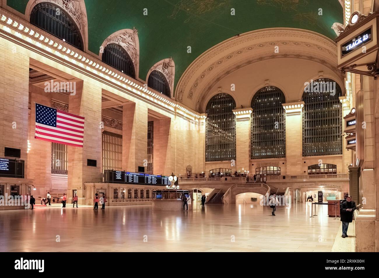 Architectural detail of the Main Concourse, the primary concourse of ...