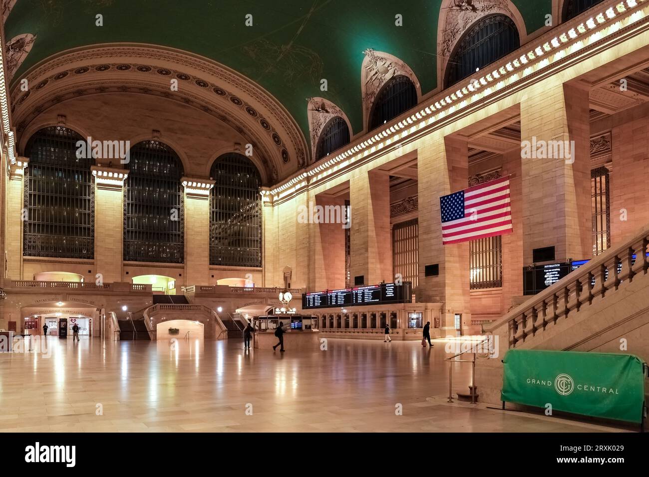 Architectural detail of the Main Concourse, the primary concourse of ...