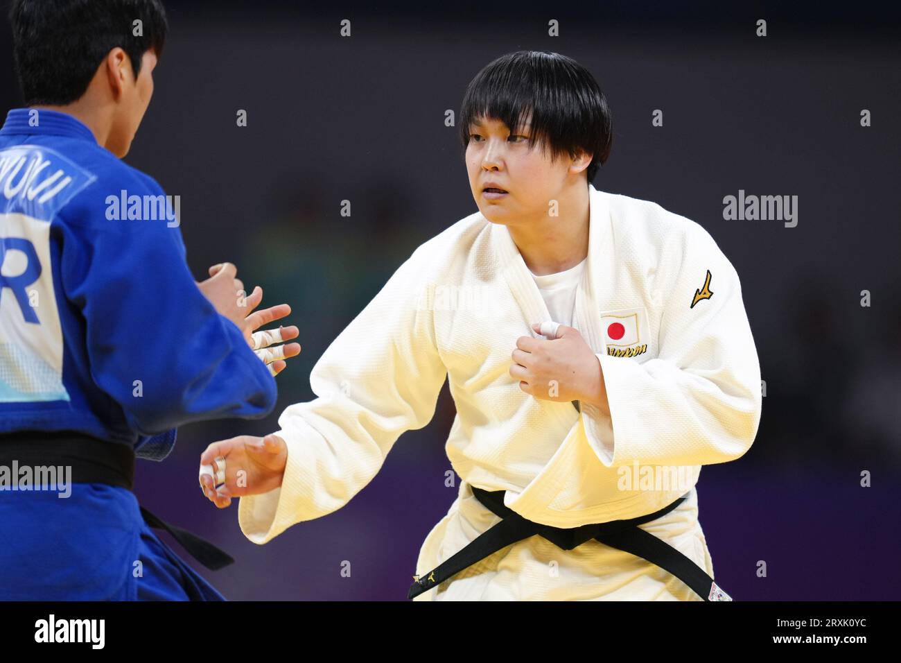 Hangzhou, China. 26th Sep, 2023. Rika Takayama (JPN) Judo : Women's Individual -78kg Semi-final ...