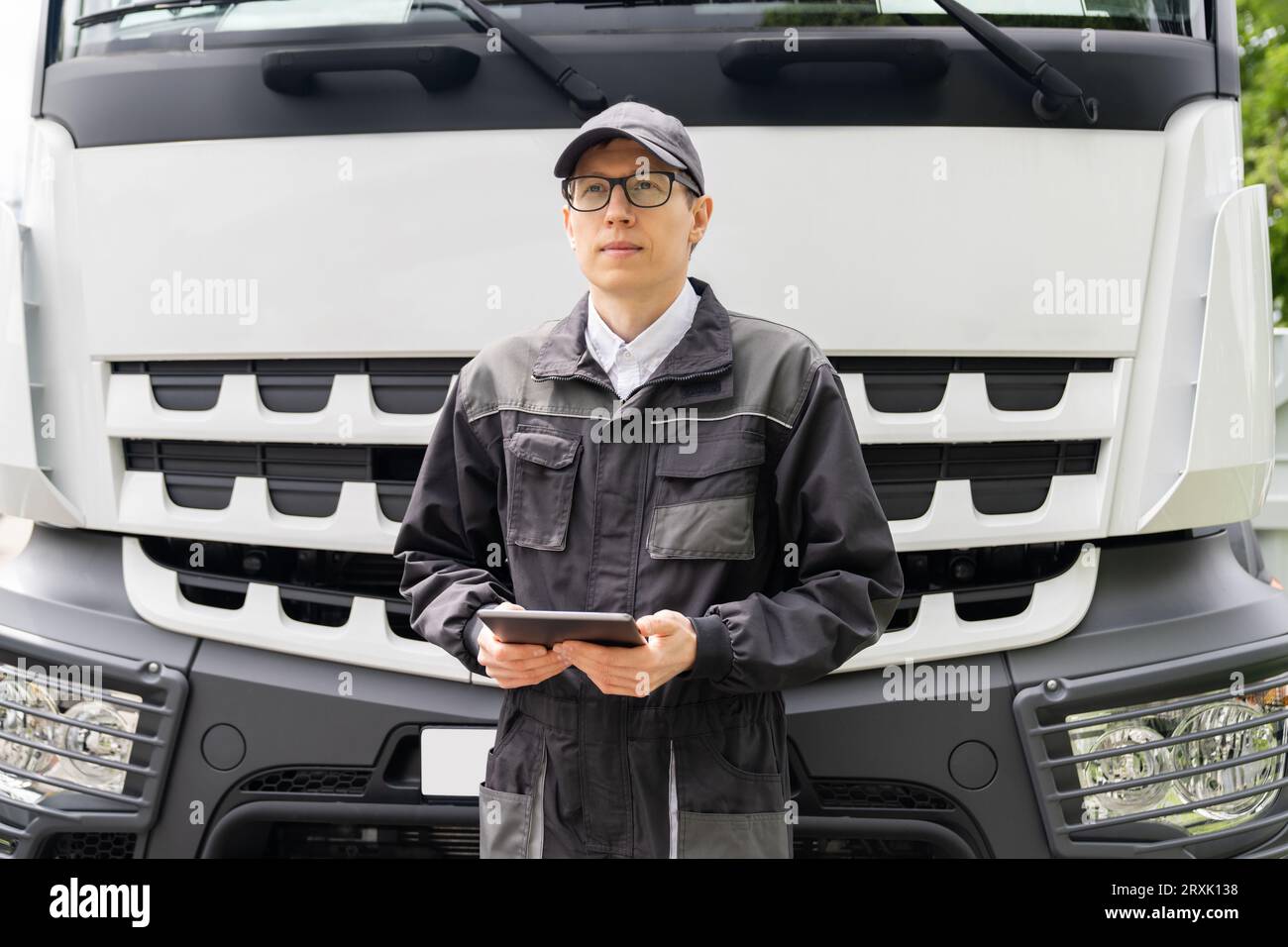 Truck fleet management hi-res stock photography and images - Alamy