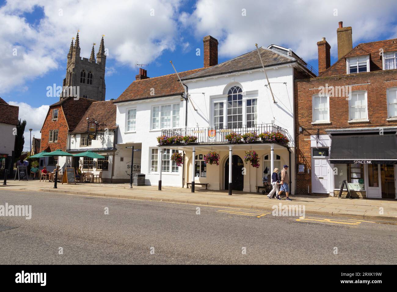 Tenterden town hall, high street tenterden, kent, uk Stock Photo - Alamy
