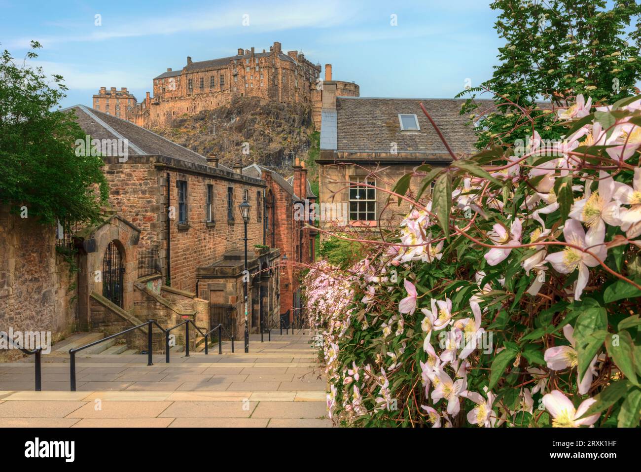 Edinburgh Castle in Scotland Stock Photo - Alamy
