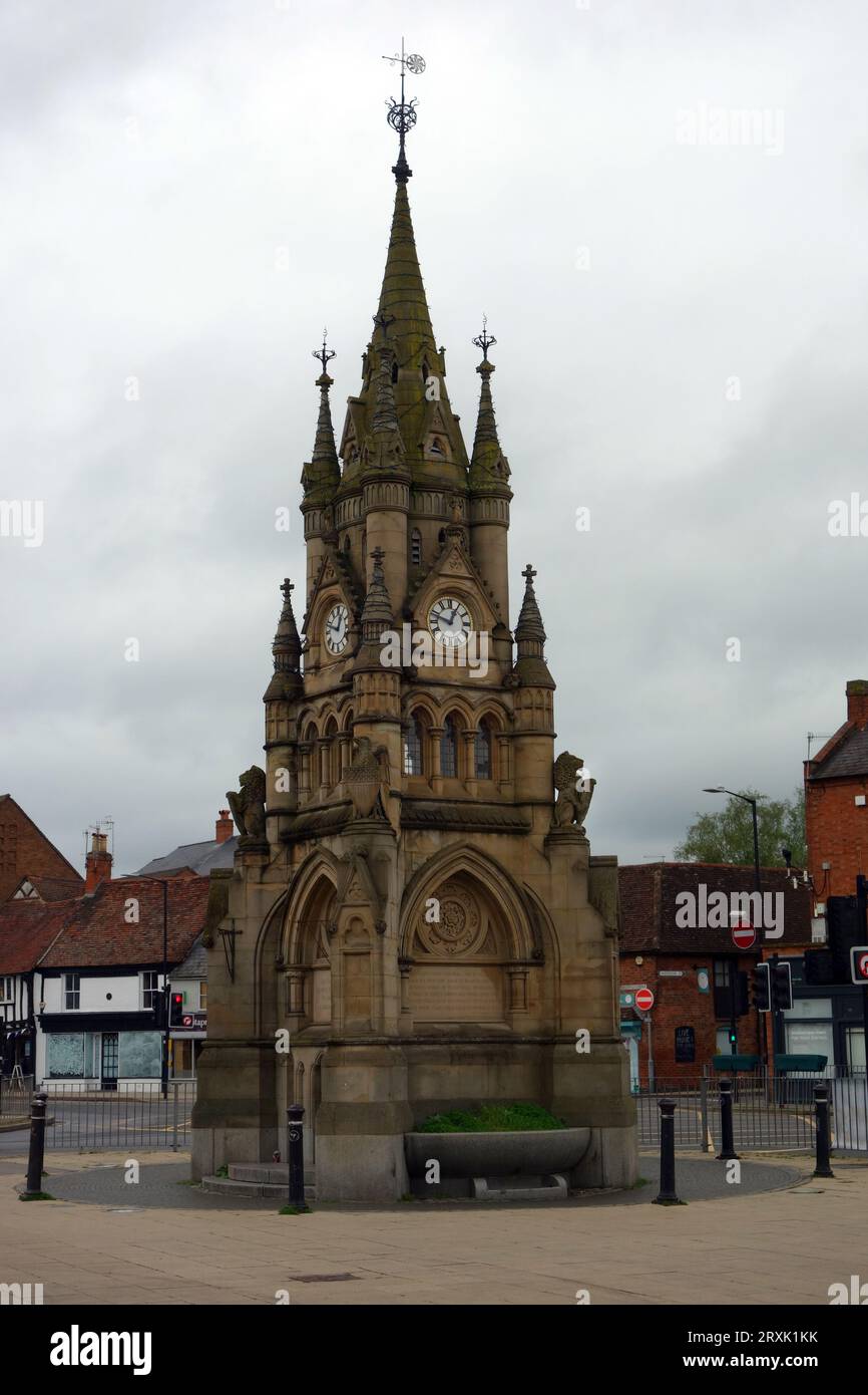 The Victorian Gothic Shakespeare Memorial Fountain & Clock Tower ...