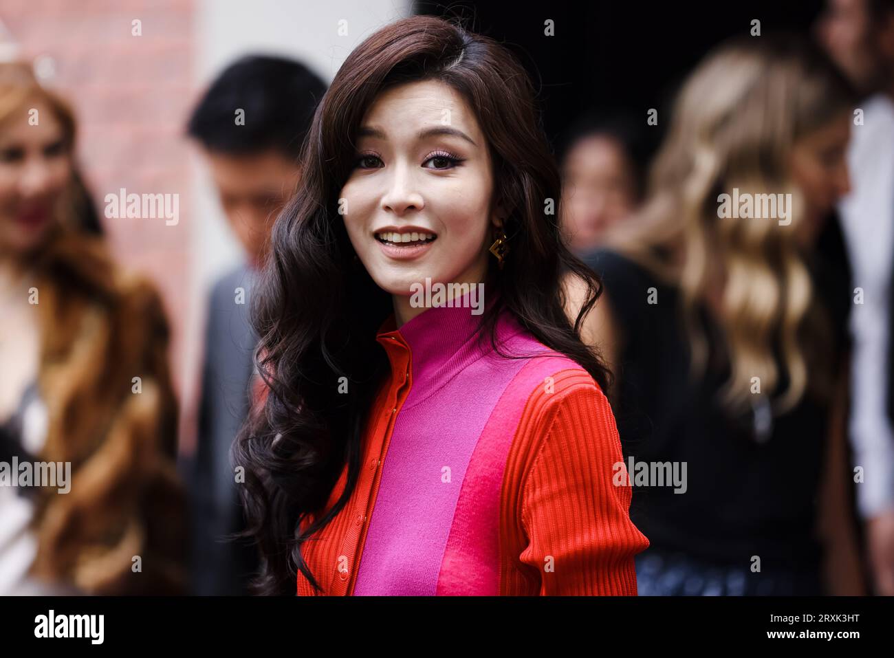 Milan, Italy. 20th Sep, 2023. Janice Man attends the Fendi fashion show ...