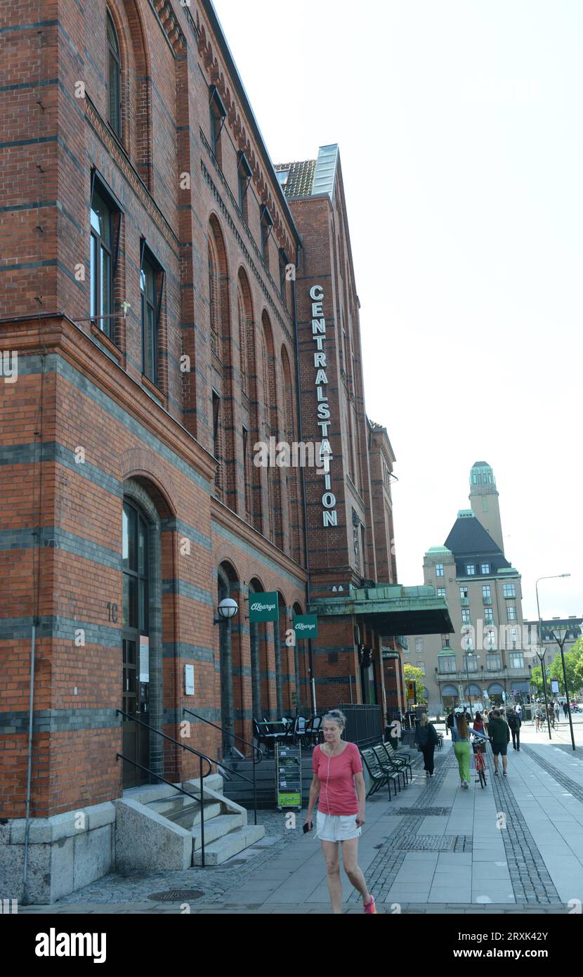 The Central Railway station in Malmö, Sweden Stock Photo - Alamy