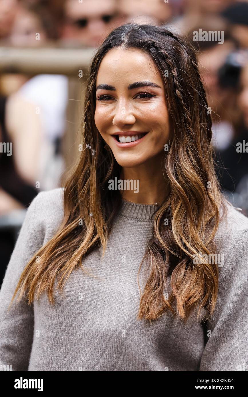 Milan, Italy. 20th Sep, 2023. Tamara Kalinic attends the Fendi fashion ...