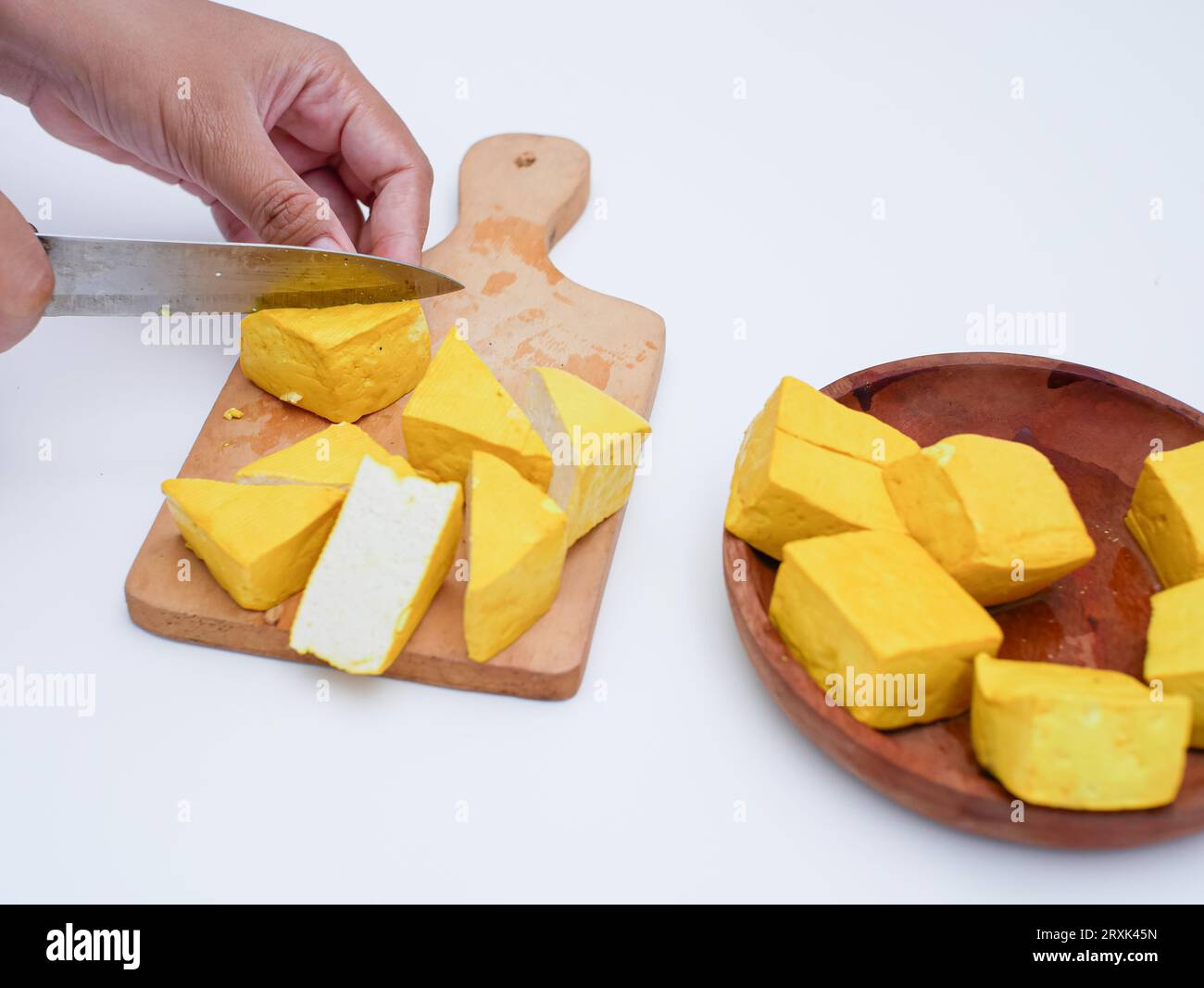 Cutting tofu knife on hi-res stock photography and images - Alamy