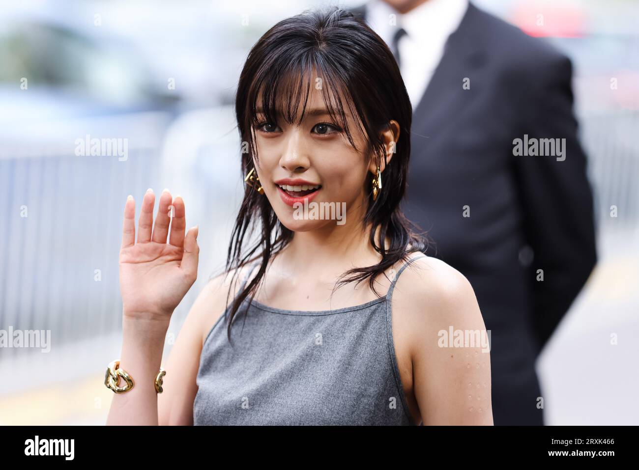 Milan, Italy. 20th Sep, 2023. An Yu-jin attends the Fendi fashion show ...