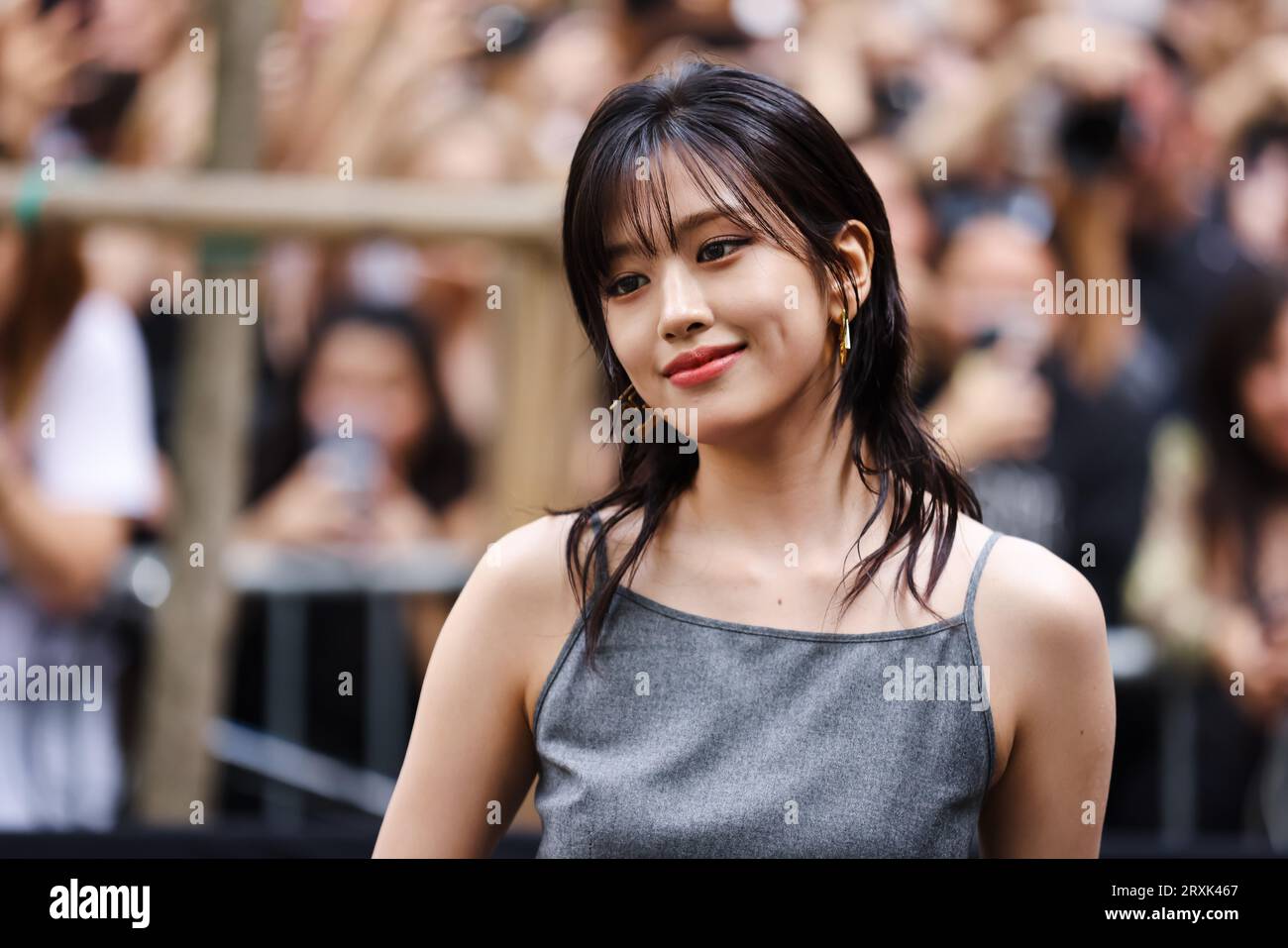 Milan, Italy. 20th Sep, 2023. An Yu-jin attends the Fendi fashion show ...