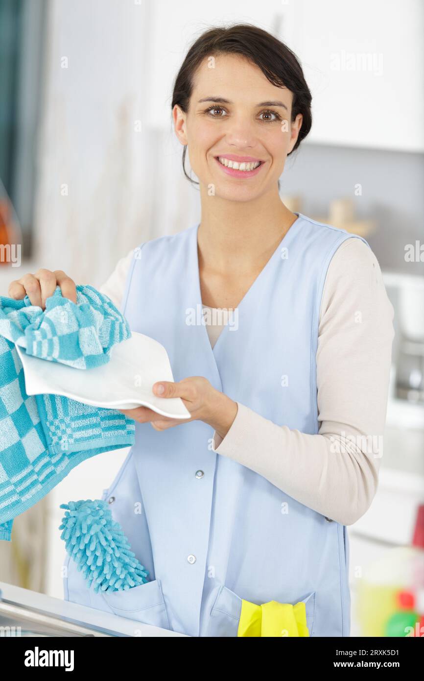 Lady drying hi-res stock photography and images - Alamy