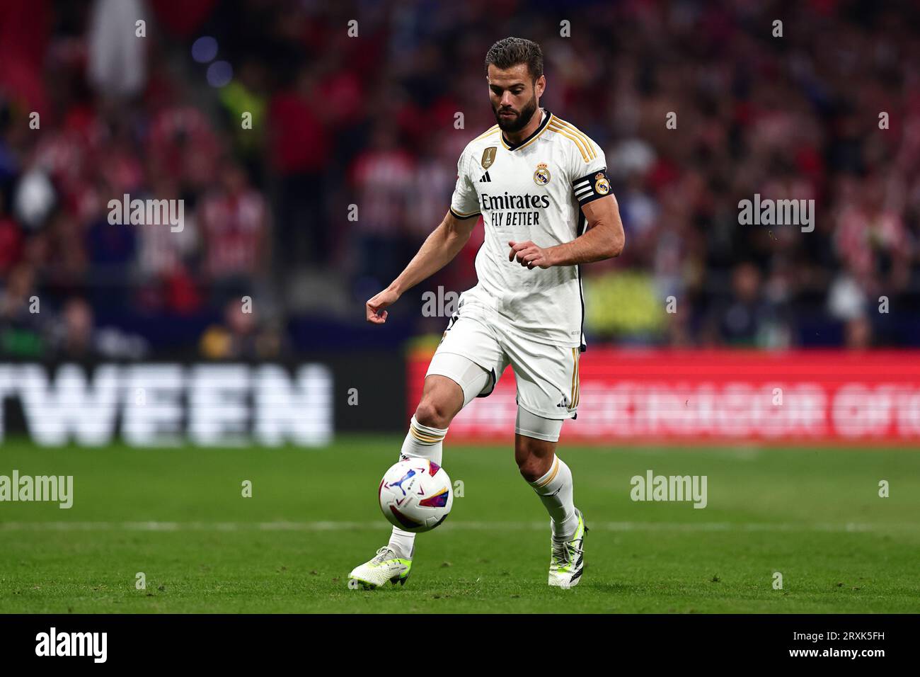 Nacho of Real Madrid Cf in action during the La Liga match beetween ...