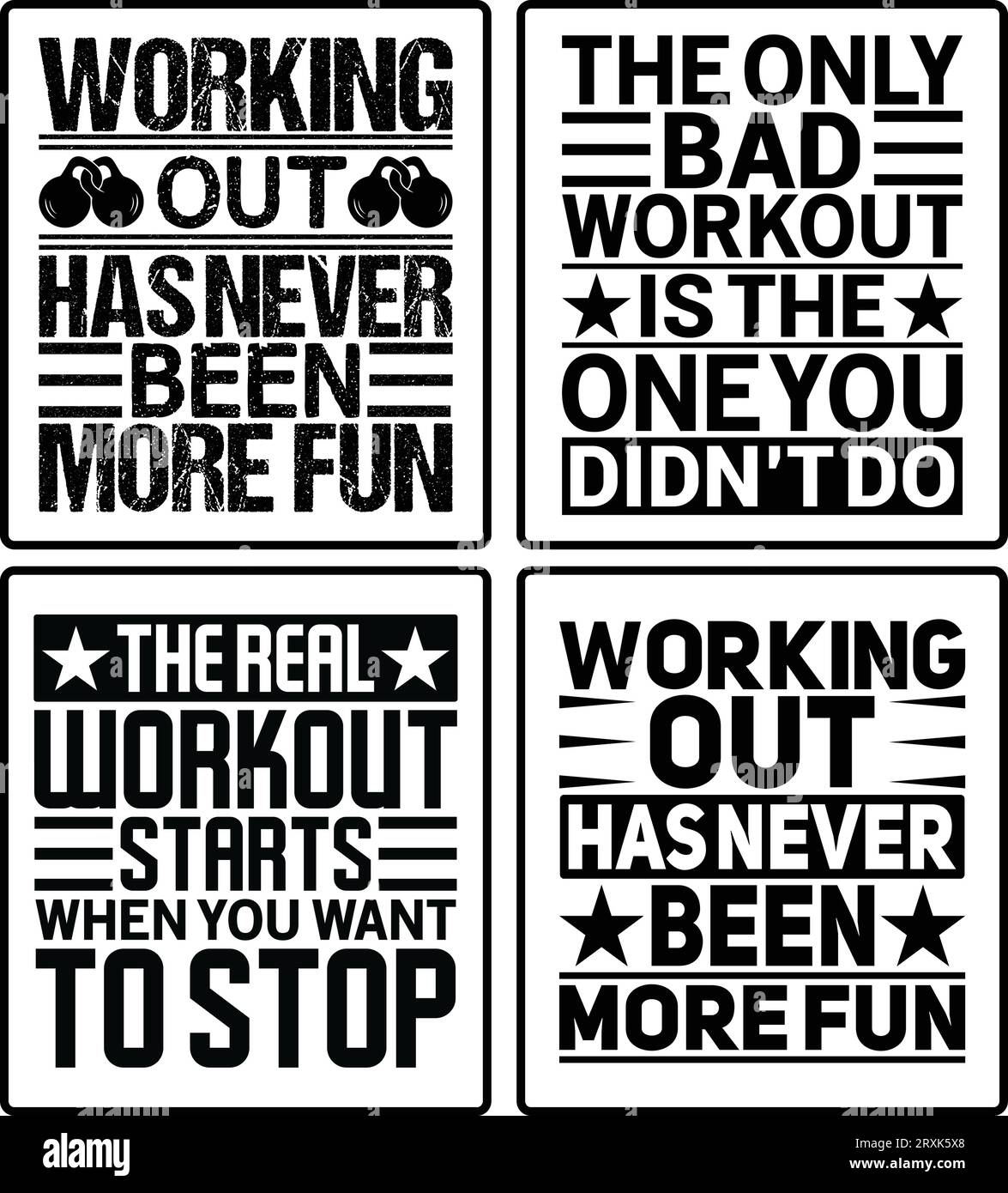 working out t shirt design Stock Vector Image & Art - Alamy