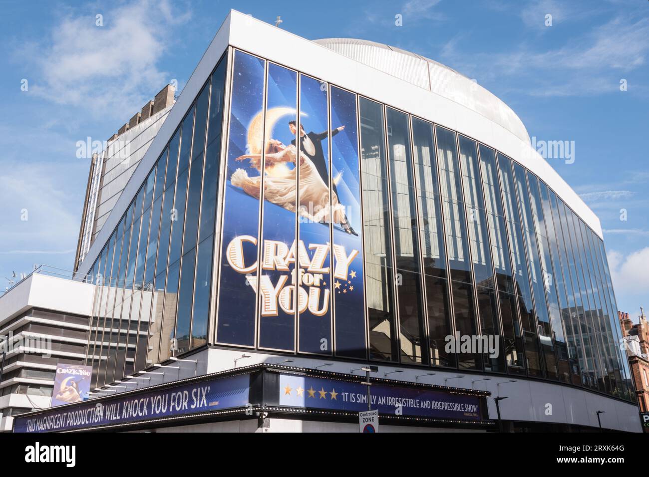 Crazy For You, the award-winning musical, at the Gillian Lynne Theatre, Drury Lane, London, WC2 ...