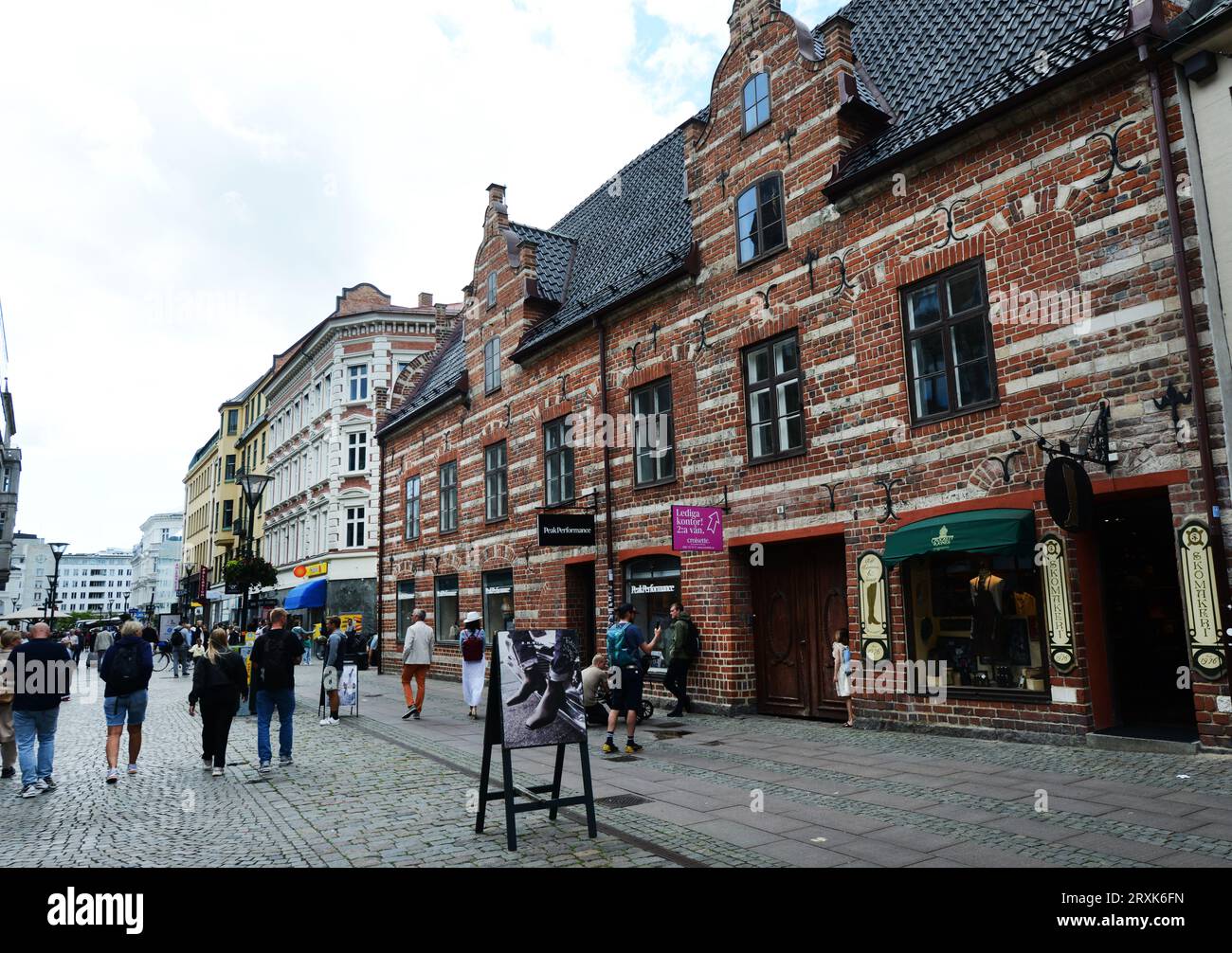In pedestrian street in malmo hi-res stock photography and images - Alamy