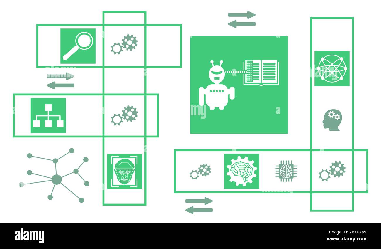 Data science machine learning Cut Out Stock Images & Pictures - Alamy