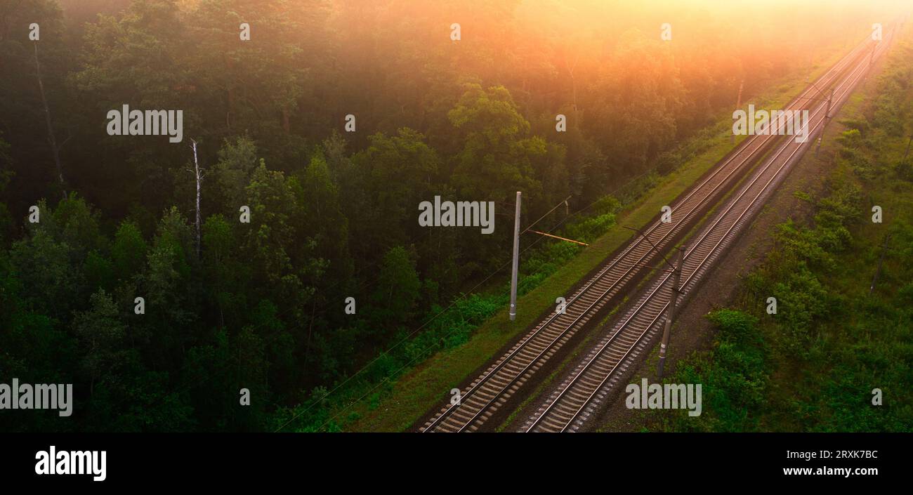 Nature's Mosaic: Aerial Glimpse into the Abstract Patterns of an Autumn ...