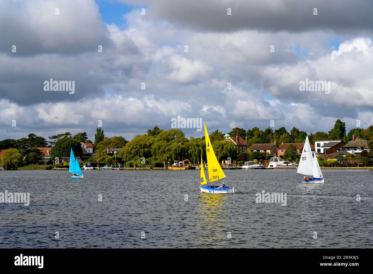 Oulton Broad Suffolk England Stock Photo - Alamy