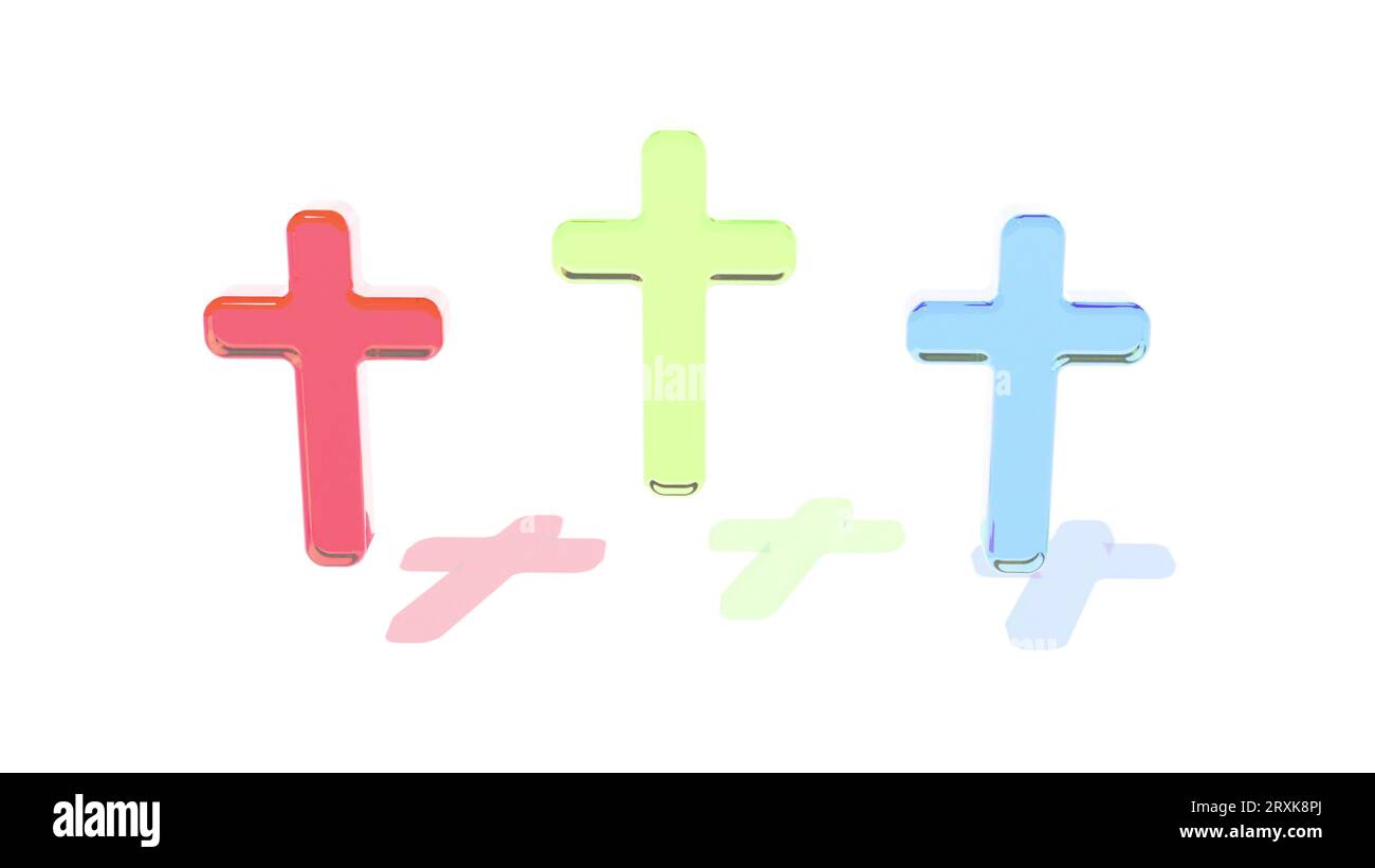 White crosses memorial Cut Out Stock Images & Pictures - Alamy