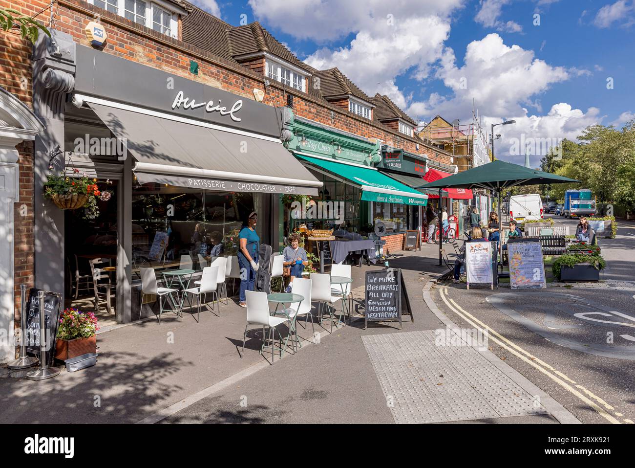 Dulwich Village, London, England, UK Stock Photo - Alamy