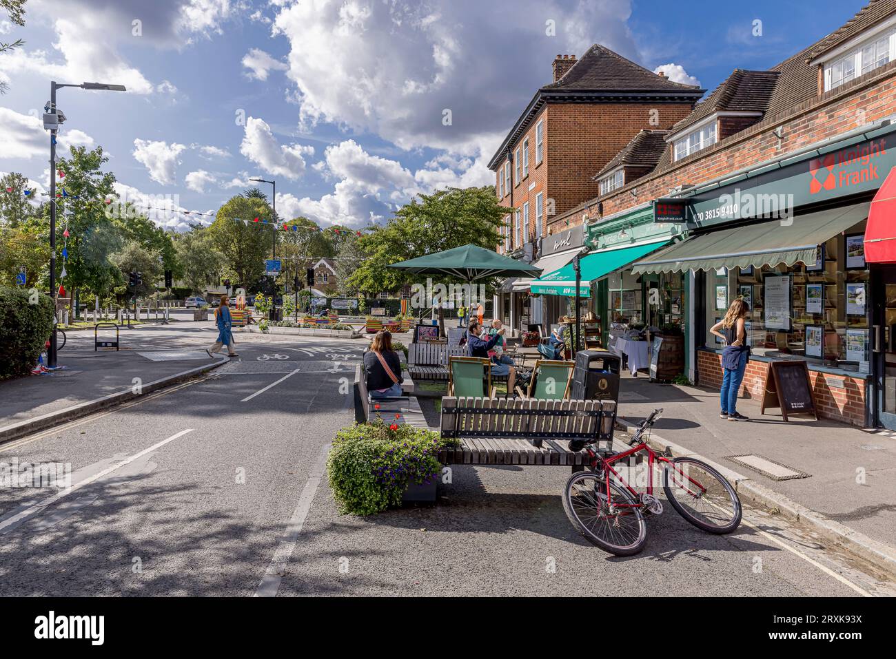 Dulwich Village, London, England, UK Stock Photo - Alamy