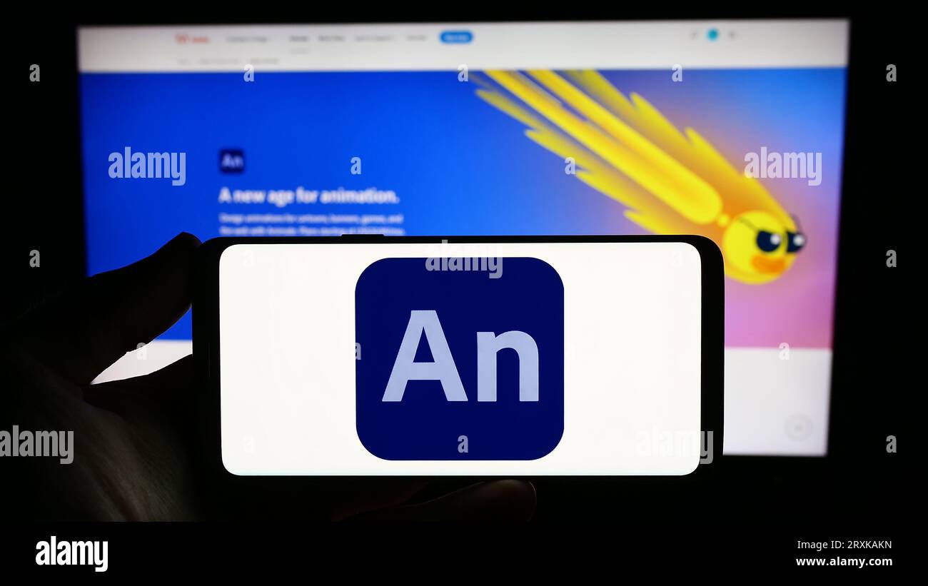 Adobe animate logo hi-res stock photography and images - Alamy