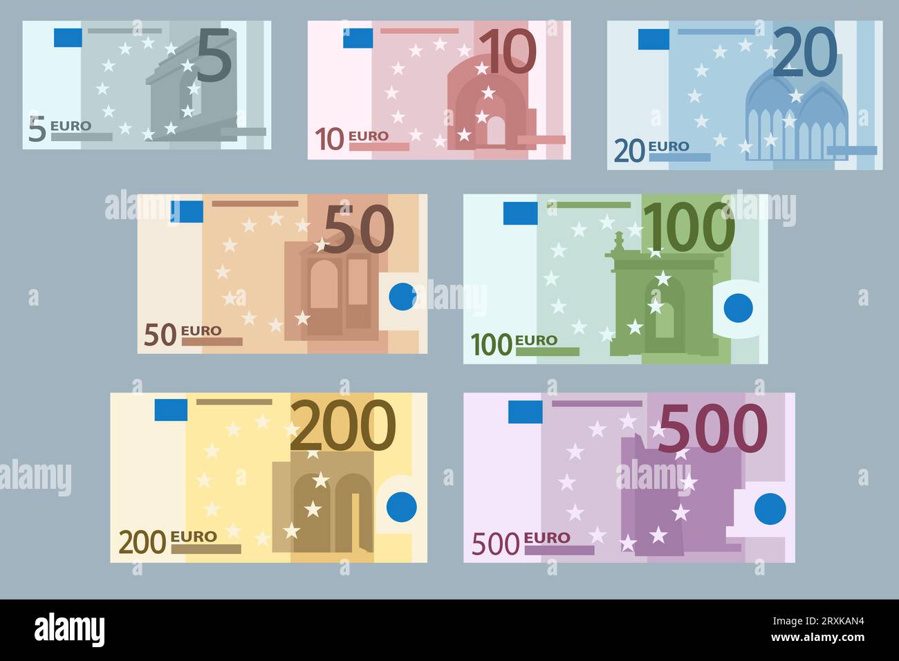 50 euro note Stock Vector Images - Alamy