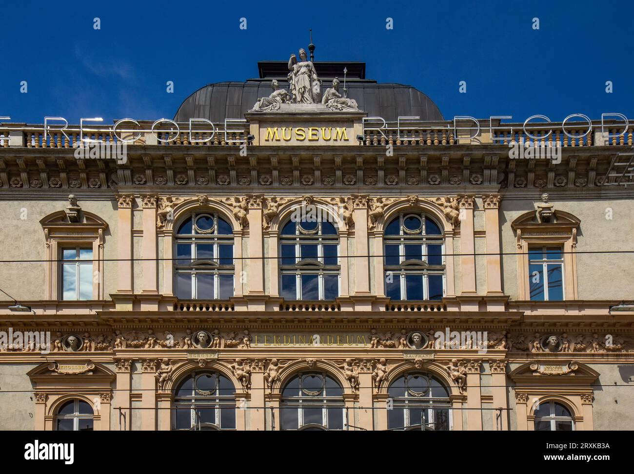 Tyrolean State Museum, also known as the Ferdinandeum, Innsbruck, Austria Stock Photo - Alamy