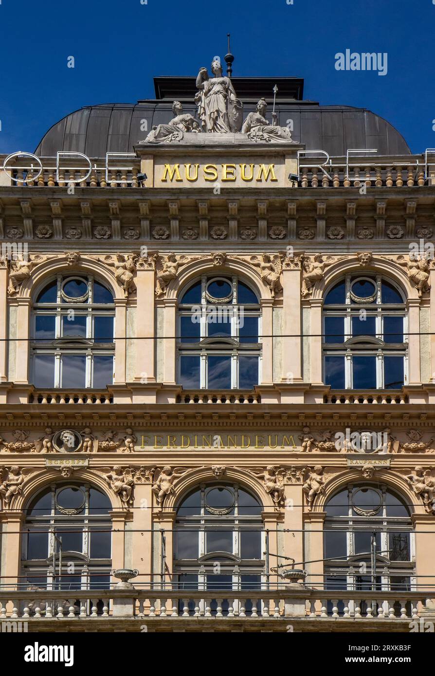 Tyrolean State Museum, also known as the Ferdinandeum, Innsbruck, Austria Stock Photo - Alamy