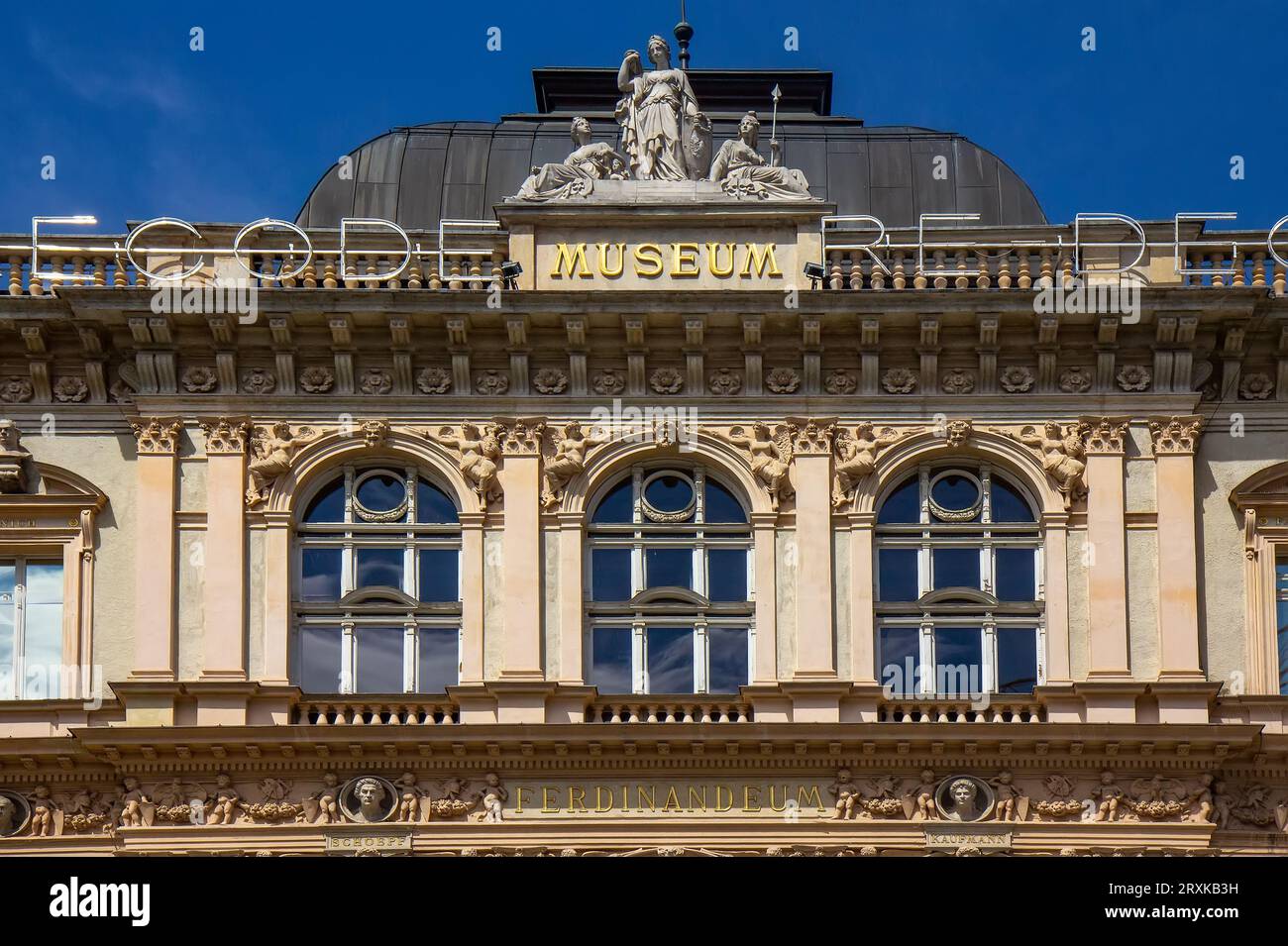 Tyrolean State Museum, also known as the Ferdinandeum, Innsbruck, Austria Stock Photo - Alamy
