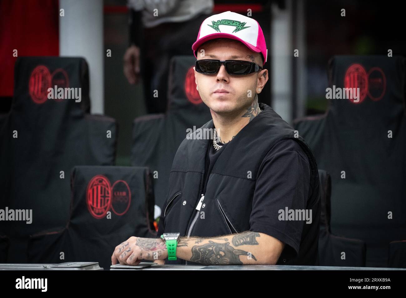 Lazza rapper hi-res stock photography and images - Alamy