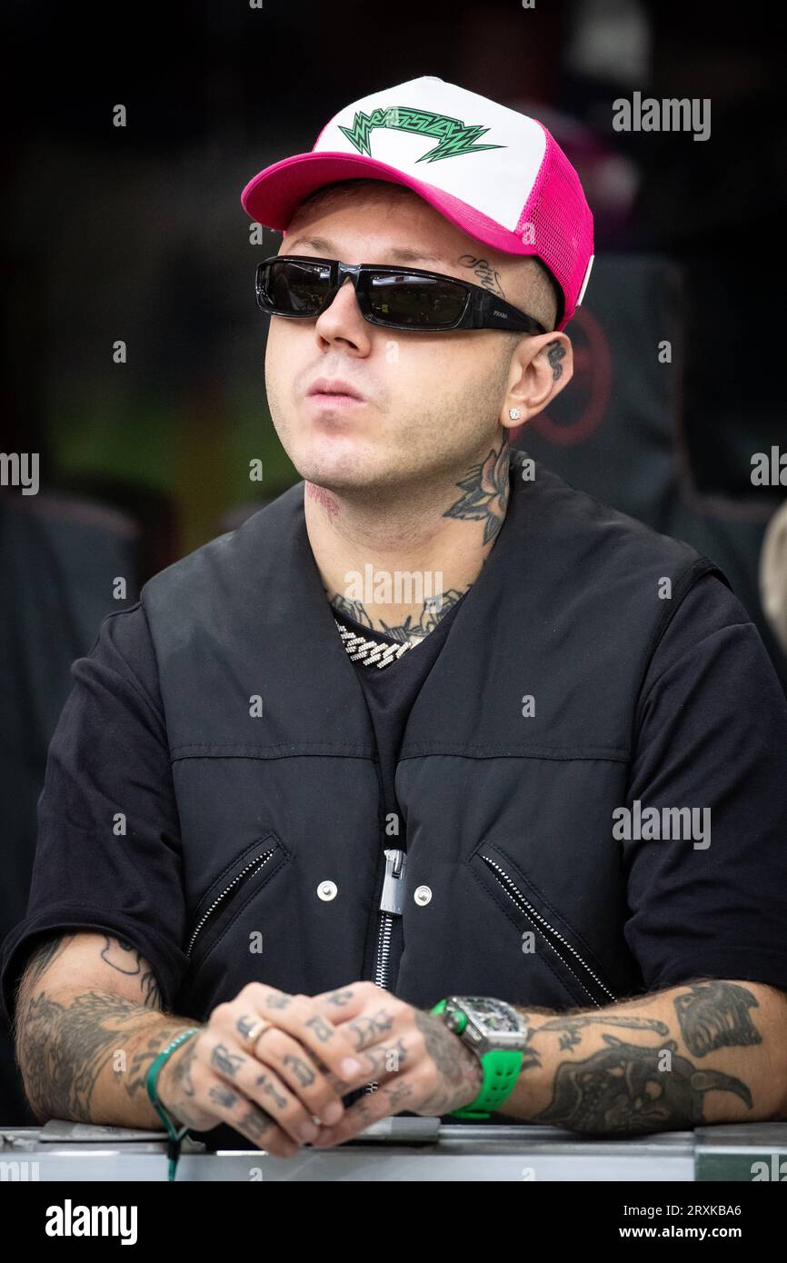 Lazza rapper hi-res stock photography and images - Alamy