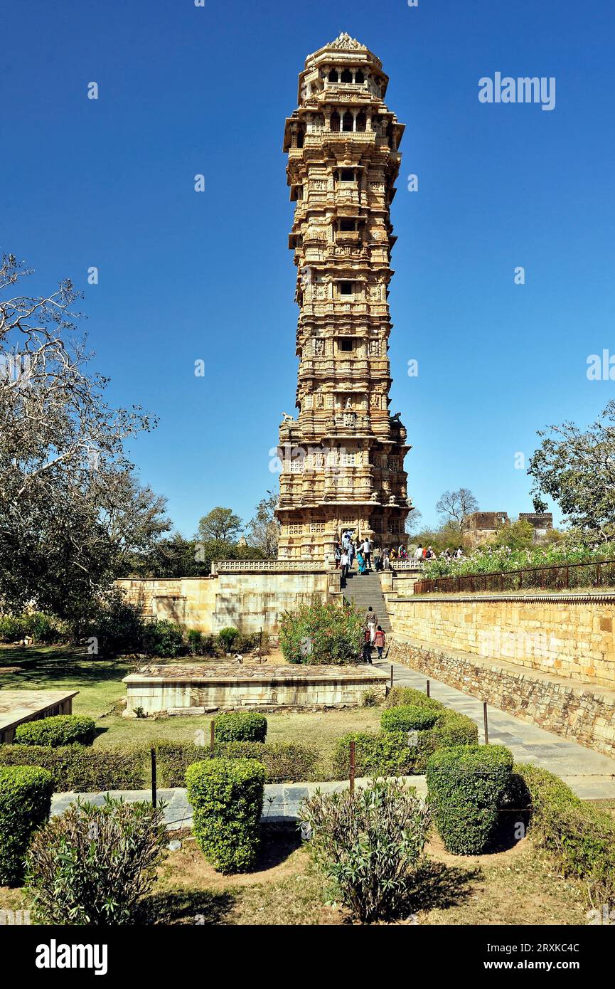 The Vijaya Stambha is an imposing victory monument located within ...