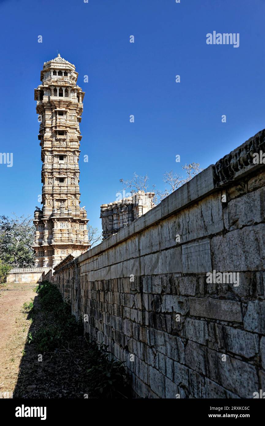The Vijaya Stambha is an imposing victory monument located within ...