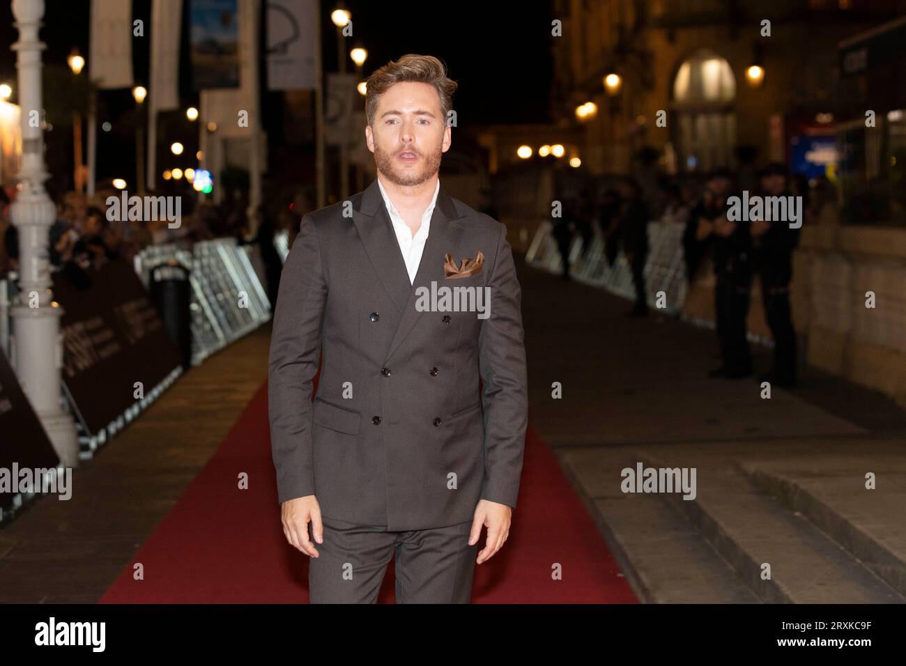 San Sebastian, Spain. 24th Sep, 2023. Pablo Rivero attends the Cuentame ...